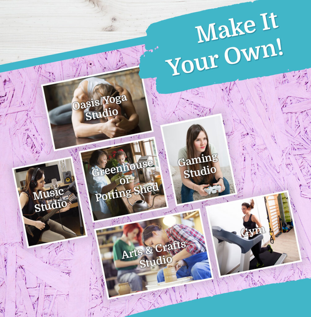 4 Dreamy She Sheds Infographic Cook Portable Warehouses
